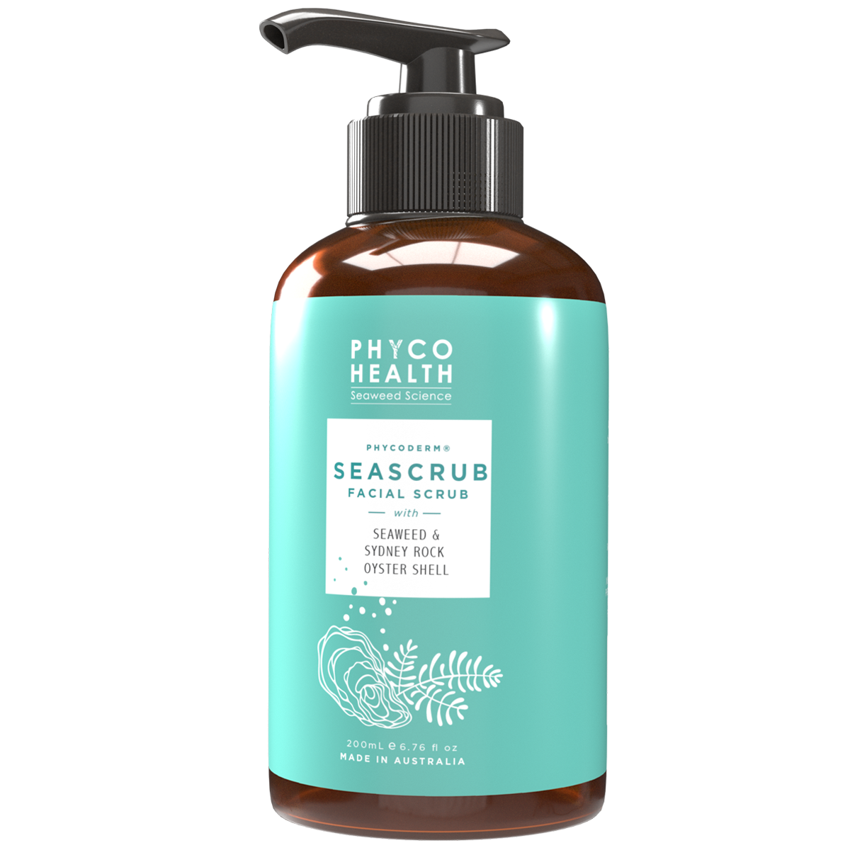 Seaweed Facial Scrub- with Sydney Rock Oyster shell polish