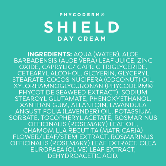 Seaweed barrier cream for daytime skin care and pollution protection ...